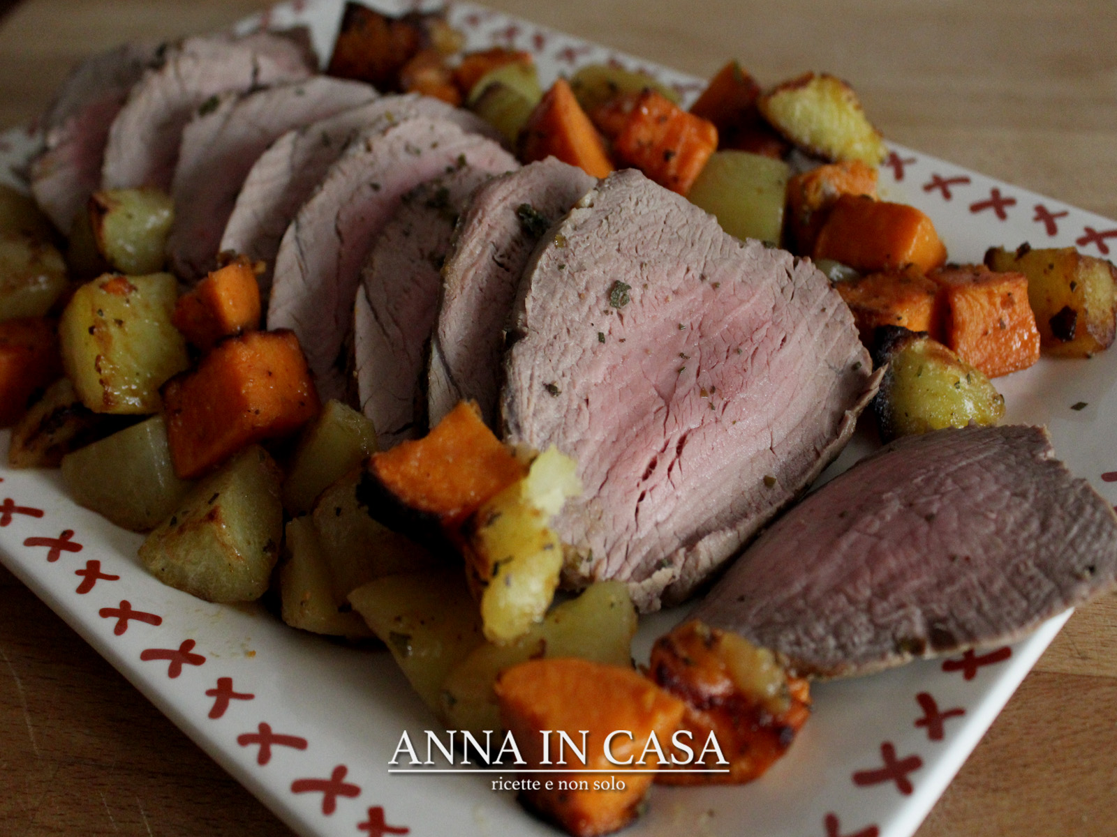 Anna in Casa: ricette e non solo: Filetto di manzo al forno