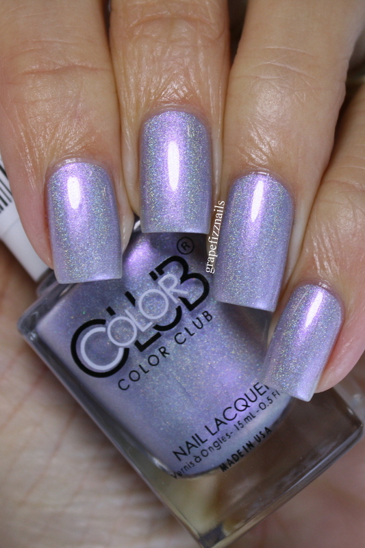 Grape Fizz Nails: Color Club Bewitched Swatch and Review