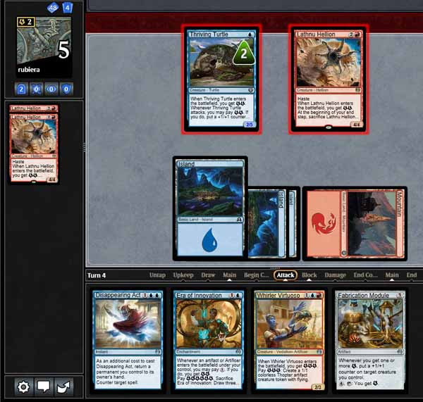 Magic the Gathering Adventures: Solitaire Standard: Kaladesh Blue Red ...