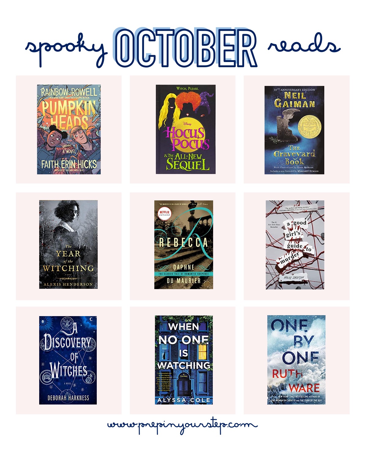 Prep In Your Step: Spooky Reads for October