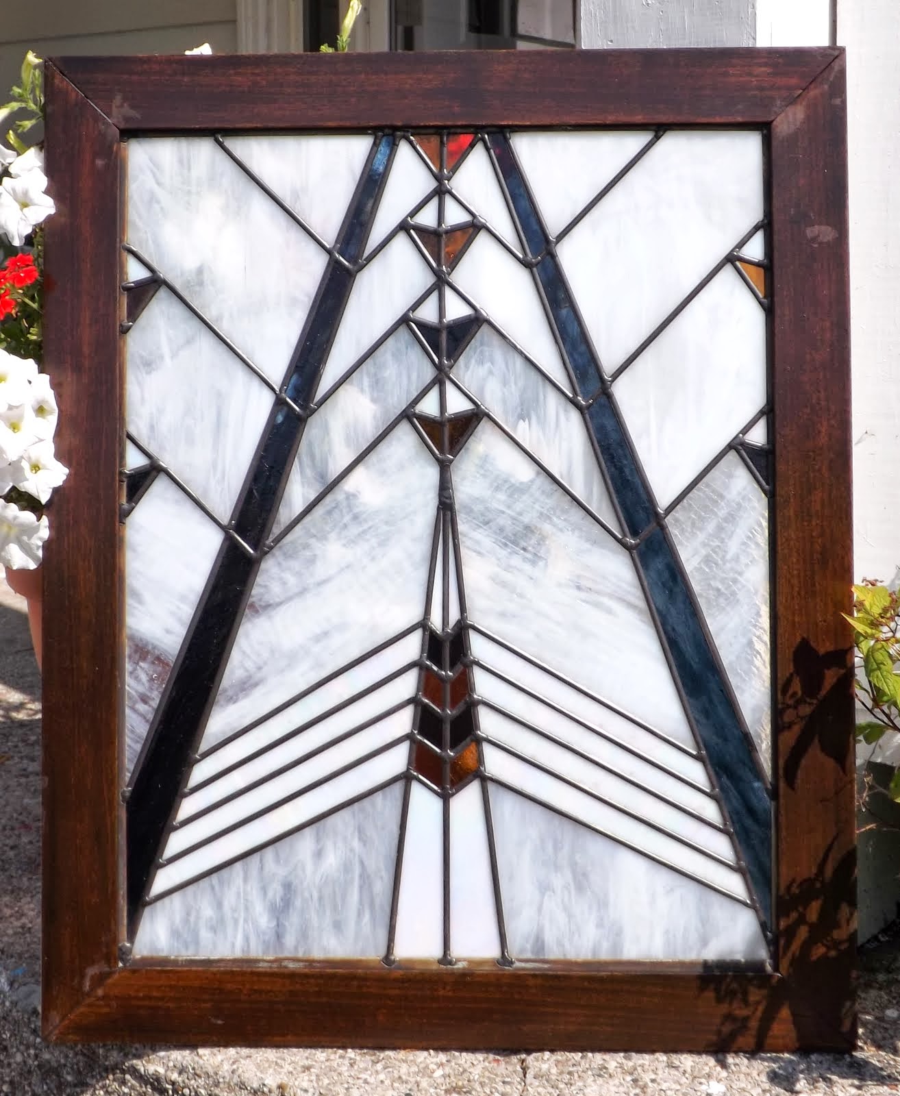 Unearthing My Creative Identity: "Winter" in Stained Glass