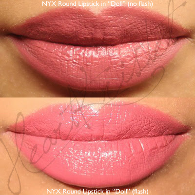 HEART ♥ KRiSTEL'S BEAUTY BLOG: NYX LIPSTICK SWATCHES (DOLL, FIG, FIRE ...