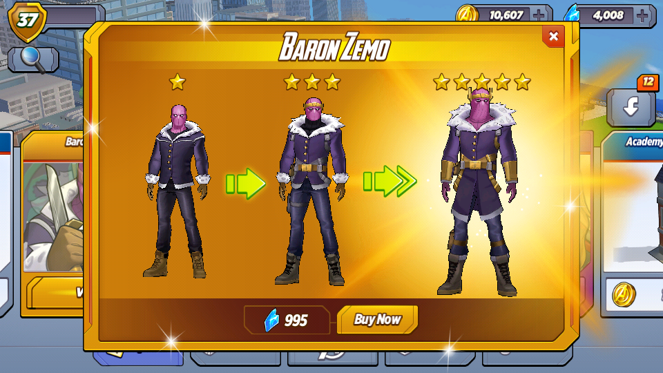 MARVEL AVENGERS ACADEMY: Premium Character Profile: Baron Zemo