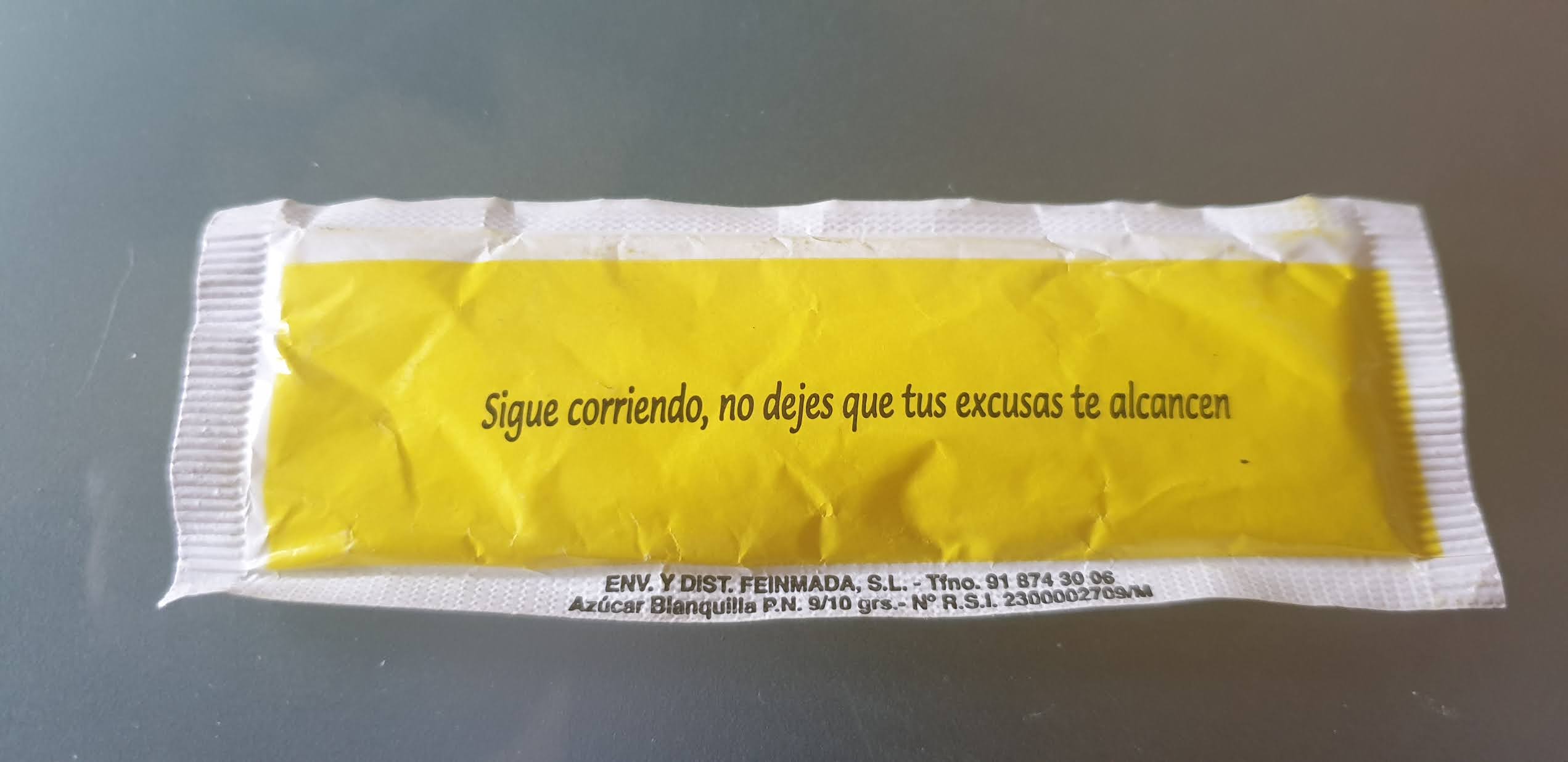 MI PERIPLO: Azucarillos con mensaje