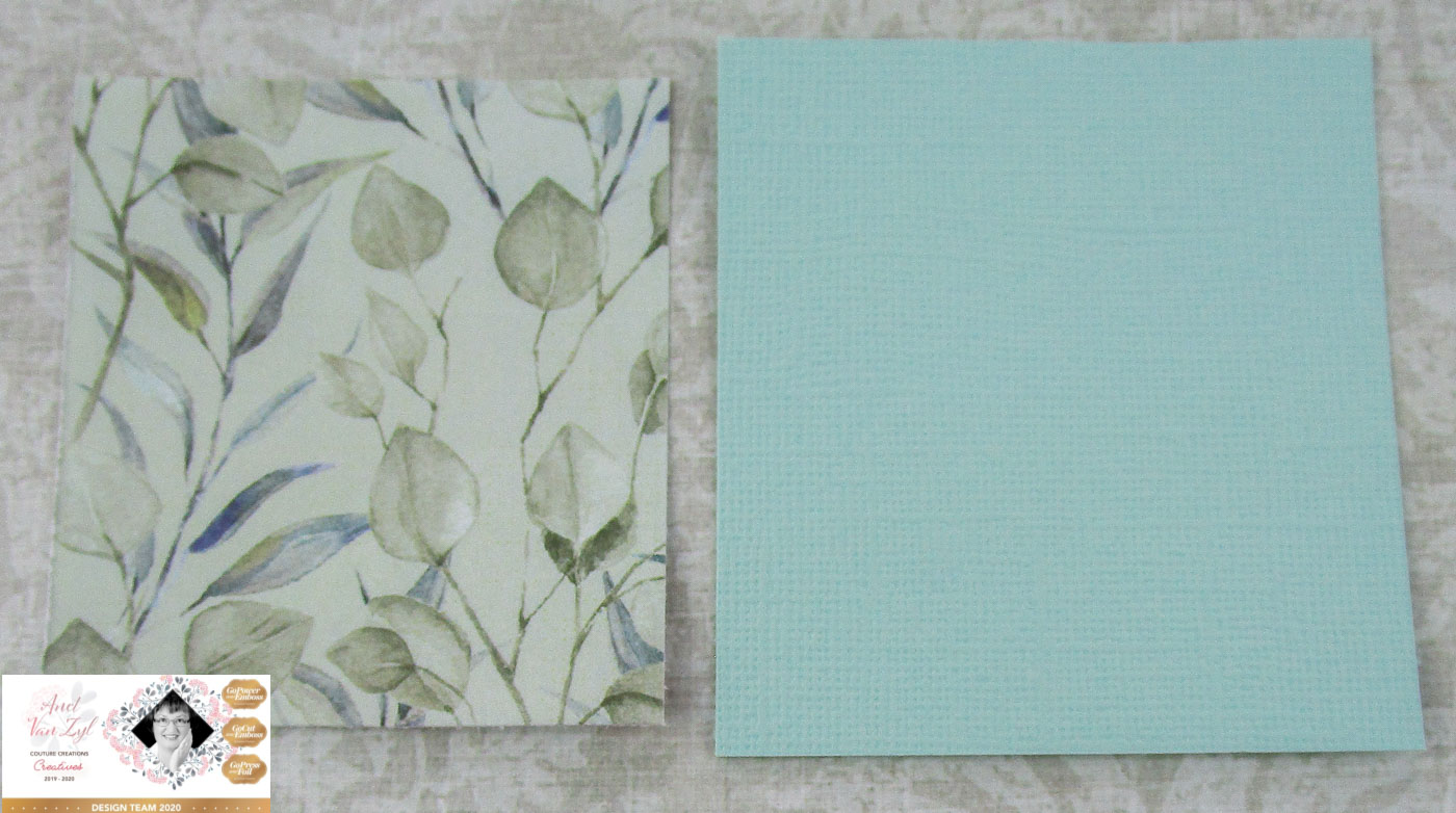 Triple Easel Calendar card with Anet - Couture Creations