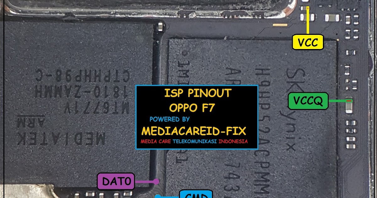 MEDIA CARE TELEKOMUNIKASI INDONESIA: ISP PINOUT OPPO F7/PRO/YOUTH