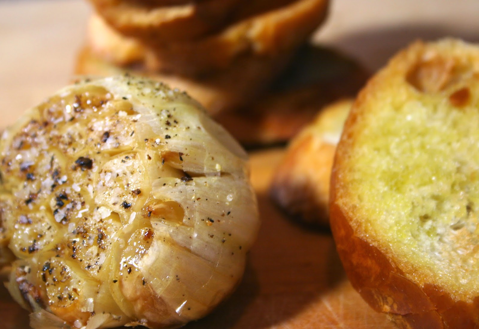 Just A Darling Life: Oven Roasted Garlic: A DARLING Appetizer!