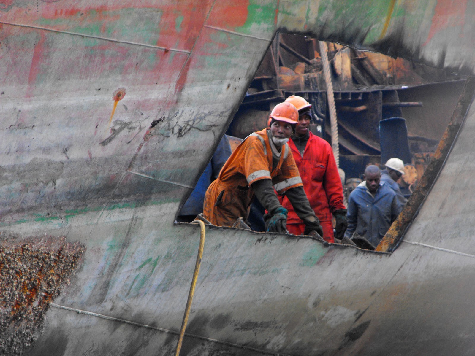 Joburg every day: Shipyard workers