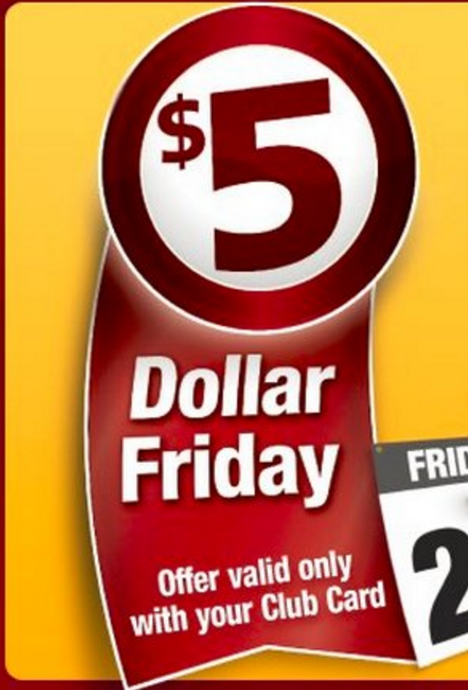 The Awkward Widow: FIVE DOLLAR FRIDAY