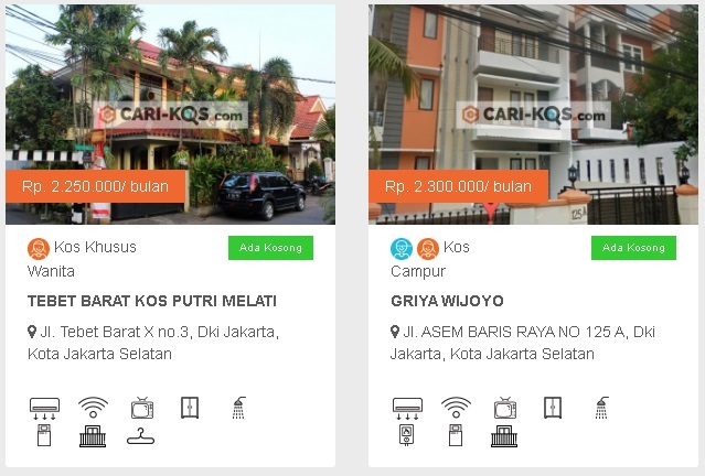 Cari Kost Murah di Jakarta Selatan - blog mas hendra