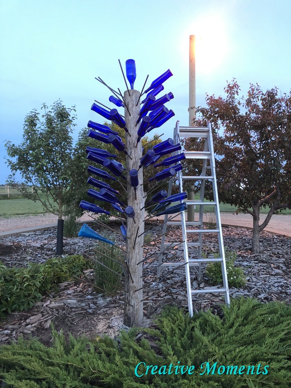 How We Built Our Bottle Trees