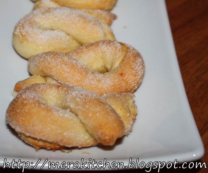 merakitchen: Torcettini di Saint Vincent (Sugar Crusted Twisted Cookies ...