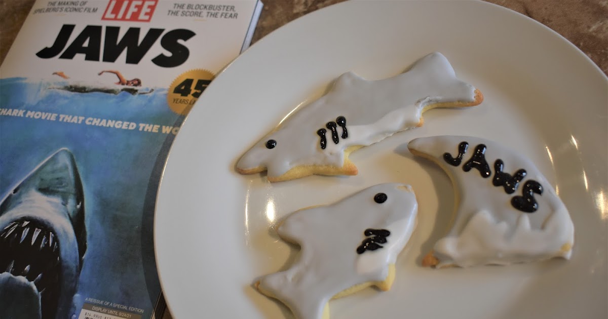 JAWS-ome Iced Sugar Cookies