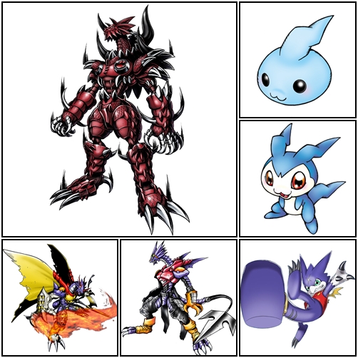 Gumdramon Evolution