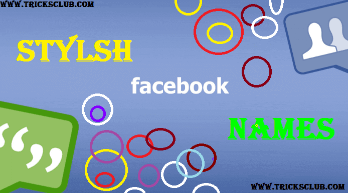 Helping ZONE by KiNg: Latest Stylish Facebook Profile Names List (By KING)