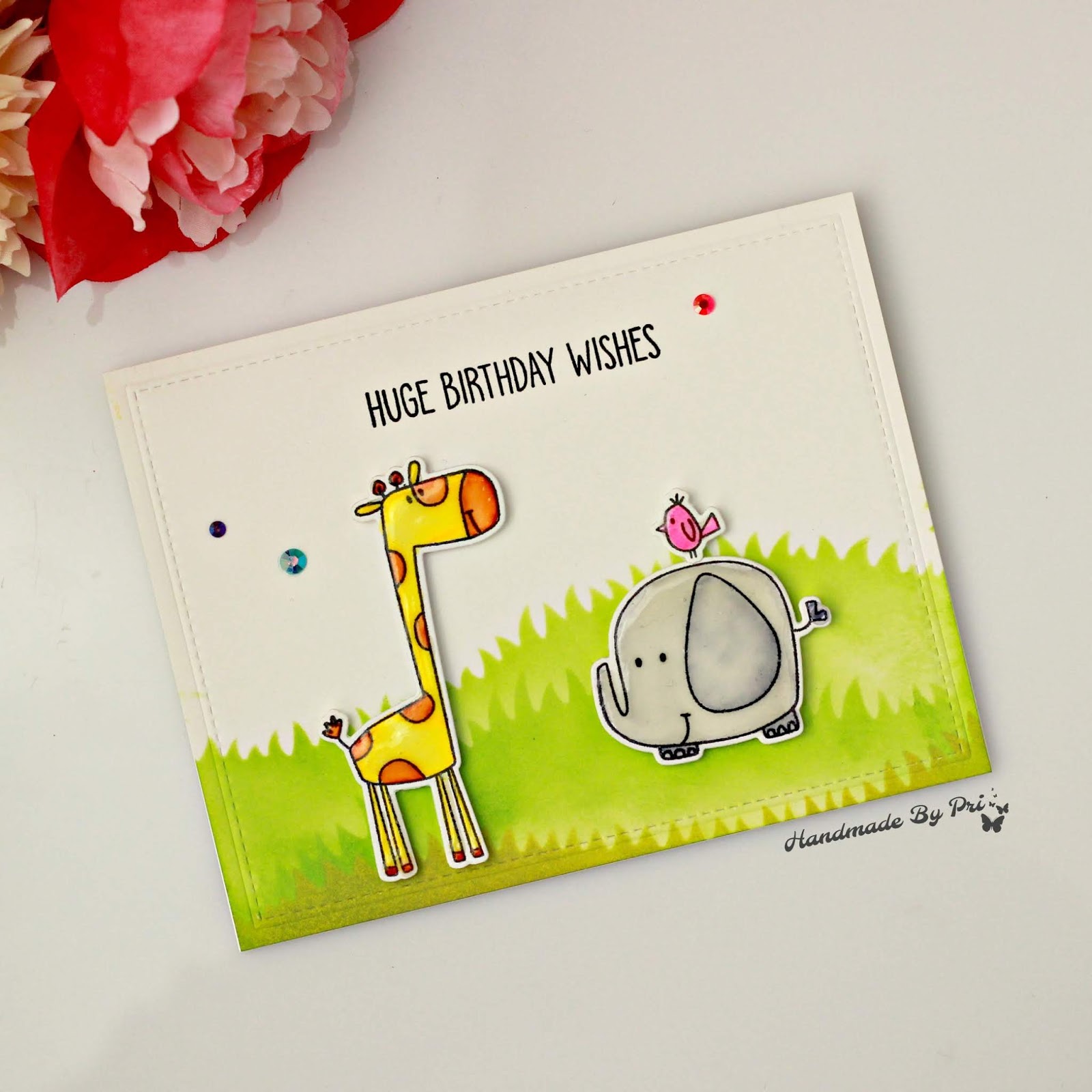 Me And My Daily Papercraft: Huge Birthday Wishes