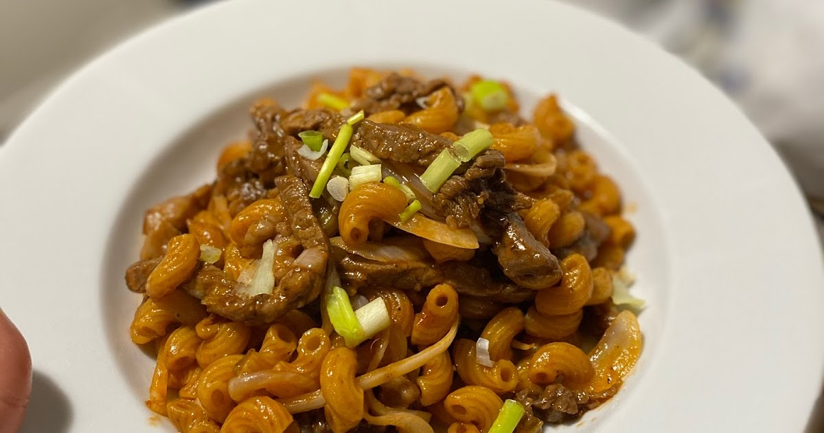 Nui Xao Bo or Vietnamese Macaroni