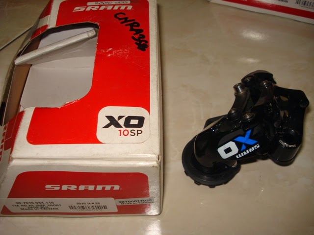 SilverXtc d/h SX : SRAM REAR DERAILEUR 10SPEED - RD XO BLUE SHORT - AM ...
