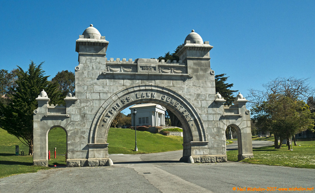 San Francisco Bay Area Photo Blog: Cypress Lawn Cemetery, Colma ...
