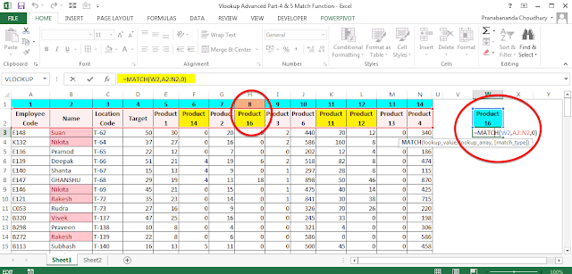 How to use the VLOOKUP Function with Match Function- Advanced Part 4 ...