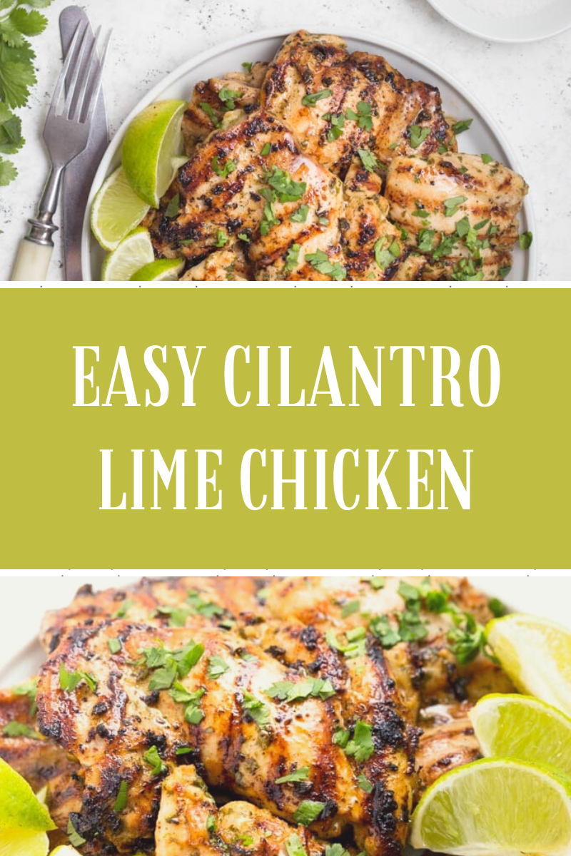 Easy Cilantro Lime Chicken - Dinner Recipesz