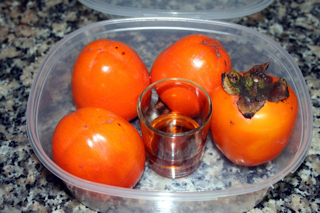 El Rincón de Tita Leti: Kaki - Persimons listos para comer...