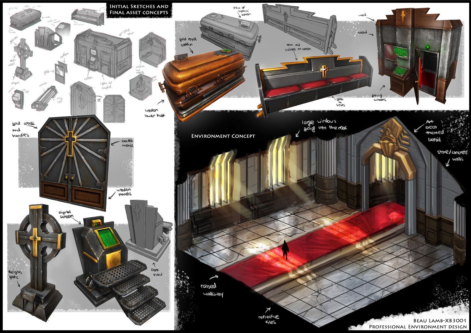 Beau-Lamb-XB3001(Games proposal) : Concept sheet