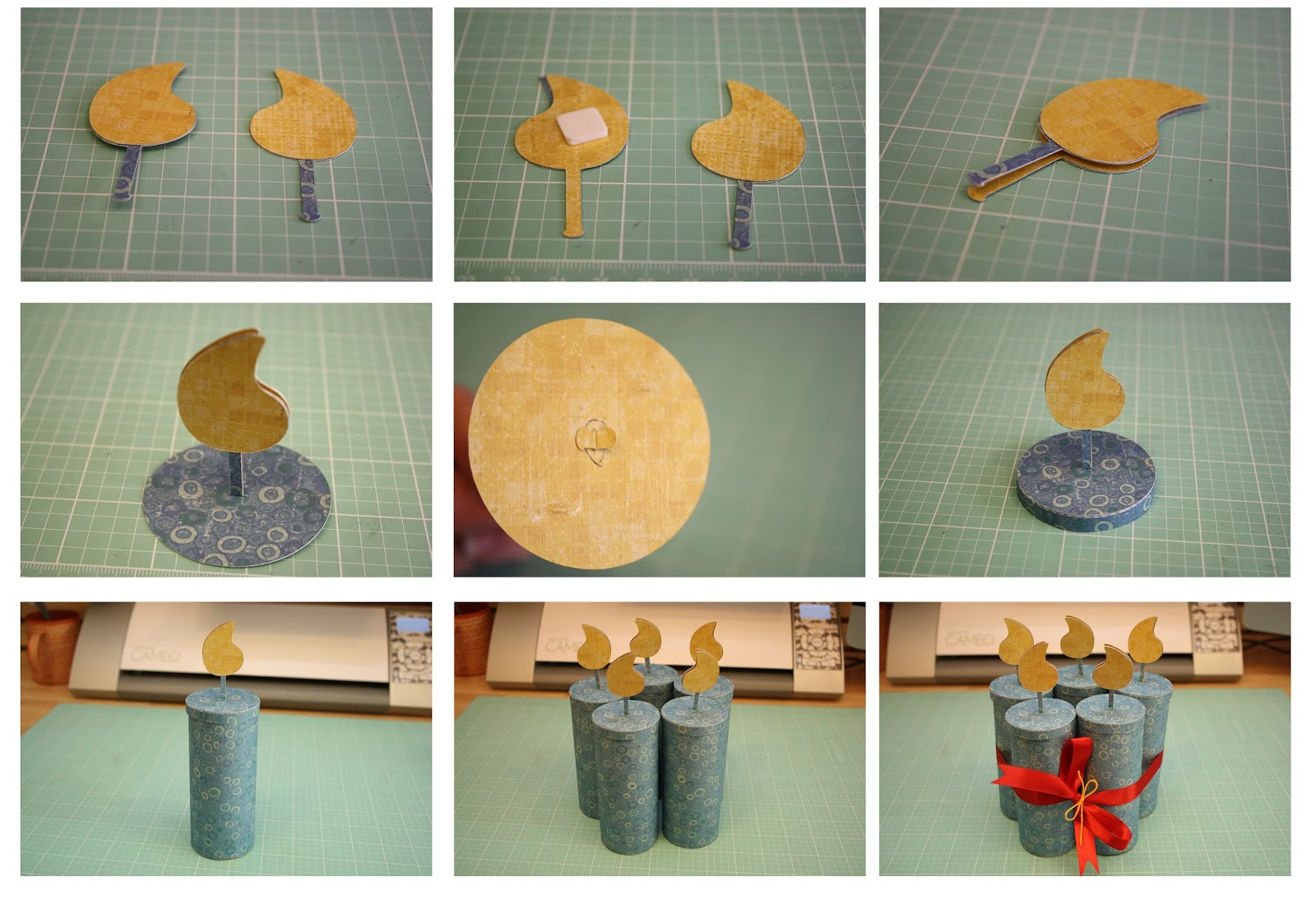 3D Birthday Candles! | Bits of Paper