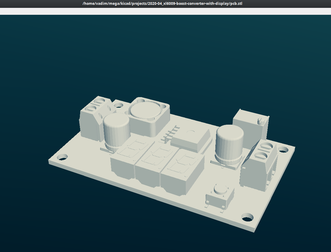 3D modeling off-the-shelf PCBs in KiCAD and designing enclosures for them.