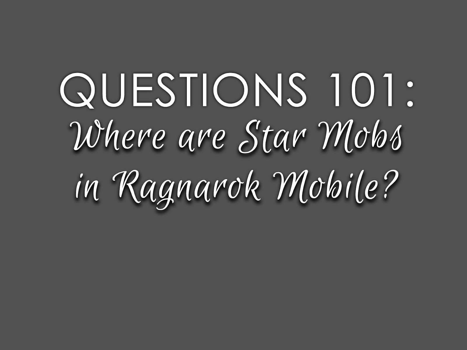 Where is Goblin*, Sohee*, and Horong* in 'Ragnarok M: Eternal Love ...