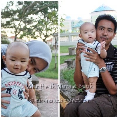 HaSue: I Love My Life: Zhariff's Day Out.. with his family of coz..hehe