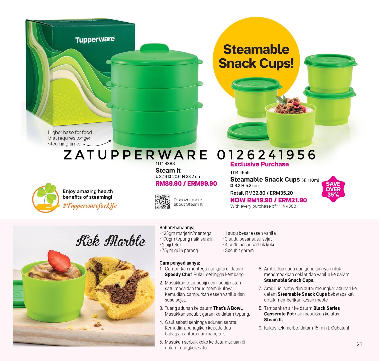 Za Tupperware Malaysia : Catalogue 1st July - 31st July 2019