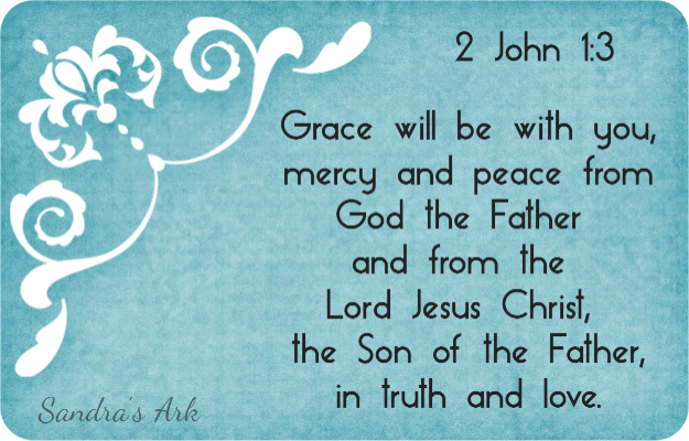 Sandra's Ark: Reading Through The Bible - 2 JOHN