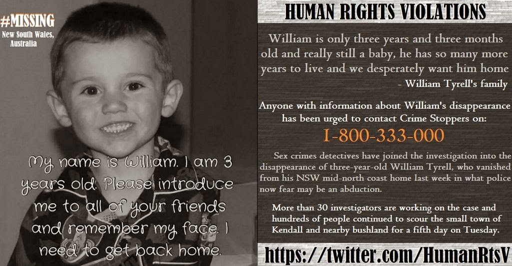 Search For William Tyrell