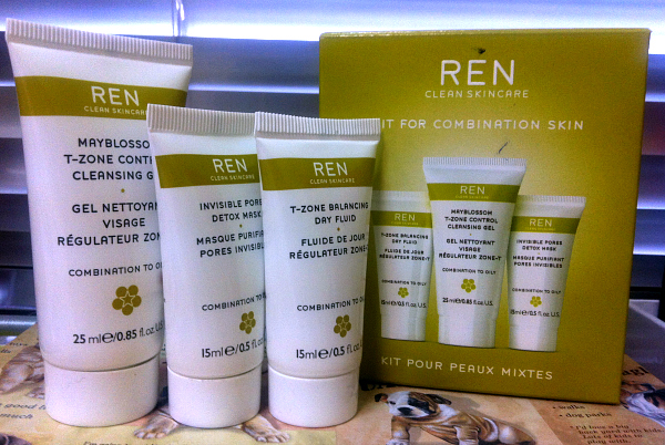 Yes to makeup: REN Kit For Combination Skin