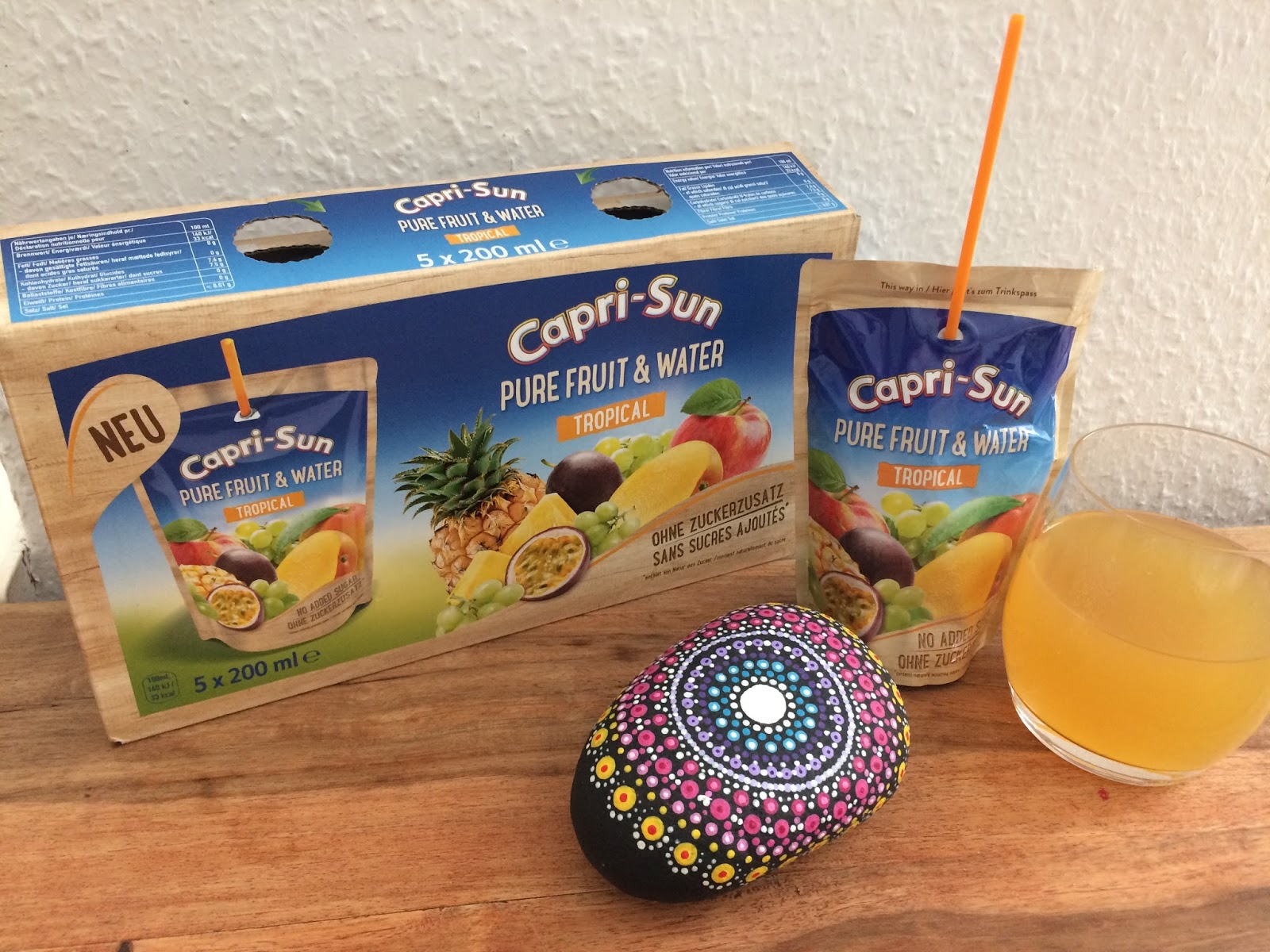 Lucy testet: Die neue Capri-Sun Pure Fruit & Water ohne zugesetzen Zucker