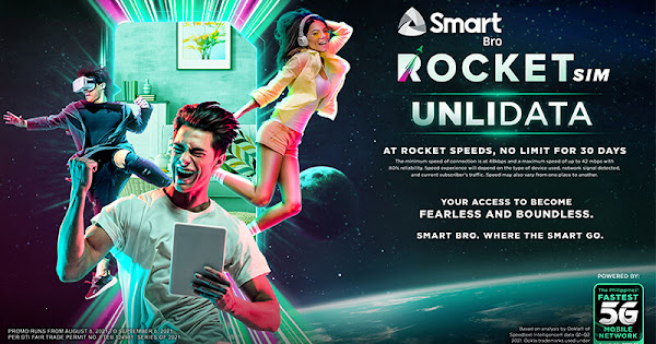 Smart Bro Rocket SIM w/ 30-day Unli Data priced at P699 | PinoyTechSaga