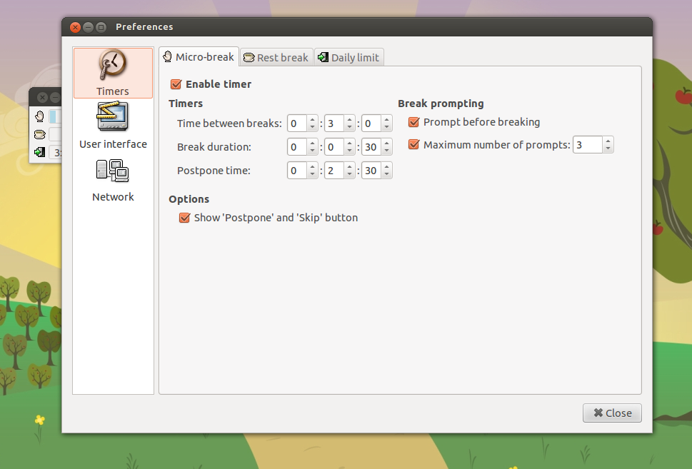 Take a Rest With Workrave