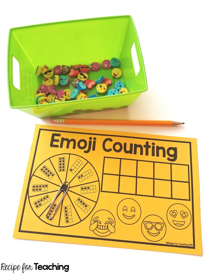 Emoji Counting - Recipe for Teaching