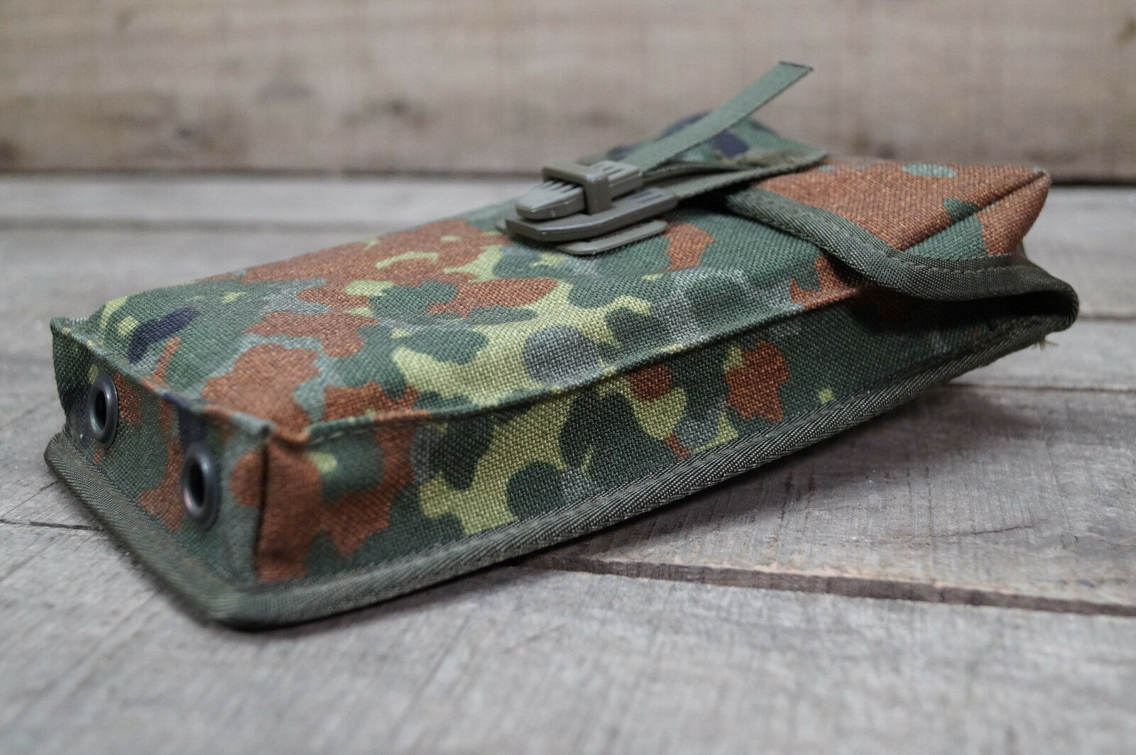 Webbingbabel: German Army UZI (MP2) Mag Pouch Flecktarn