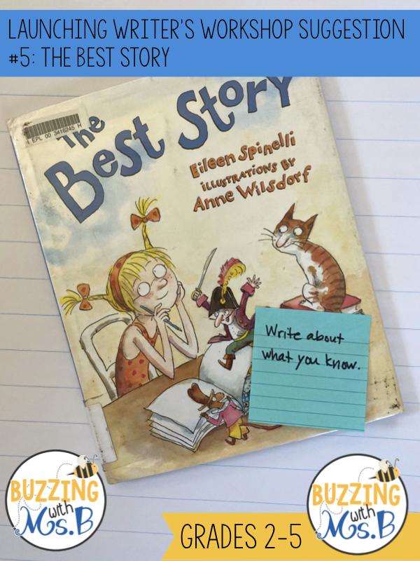 Ten Books for Launching Writing *Free mentor text download - Buzzing ...