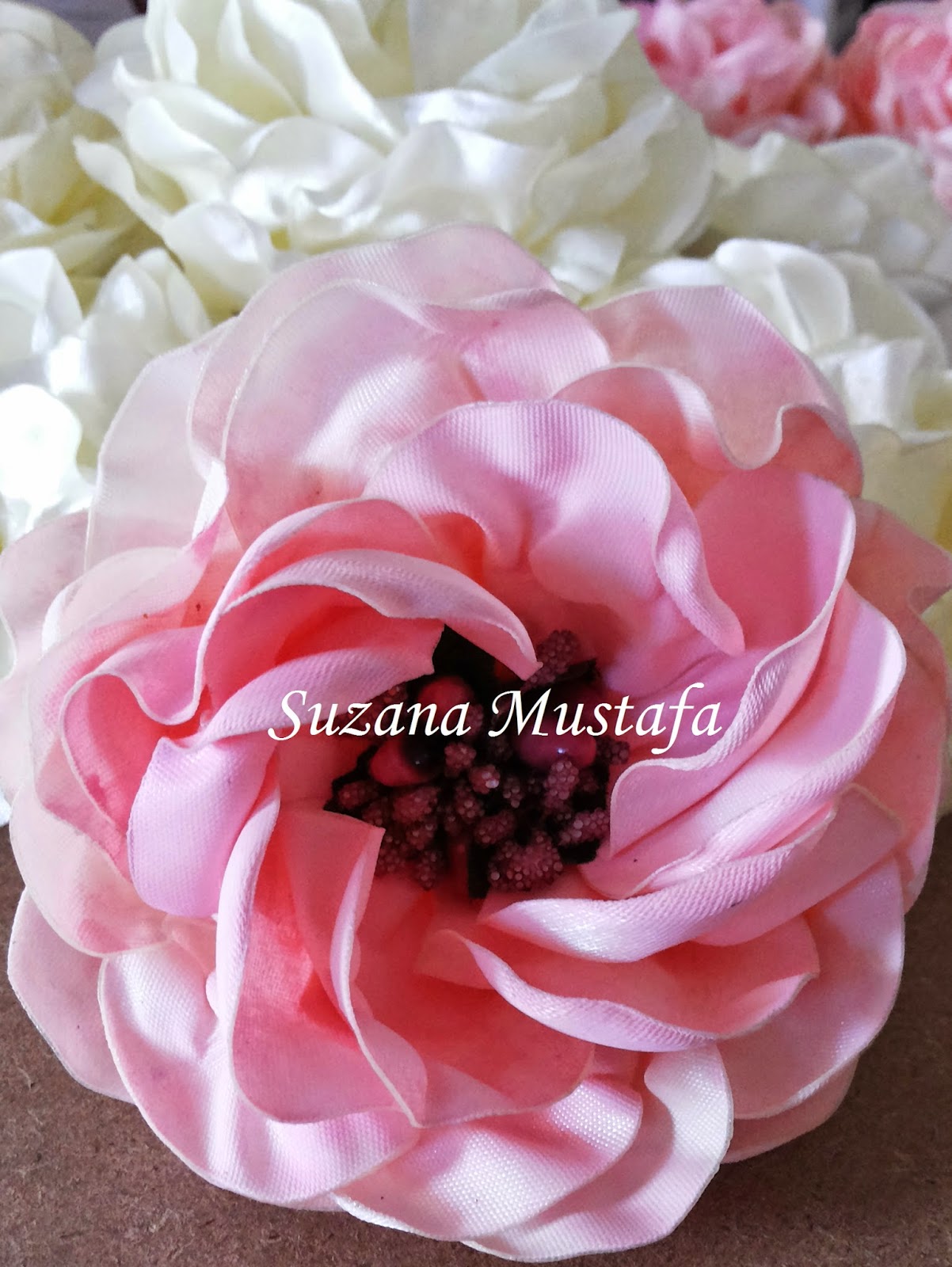 Suzana Mustafa: BENGKEL BUNGA REBEN AUGUSTA ROSE