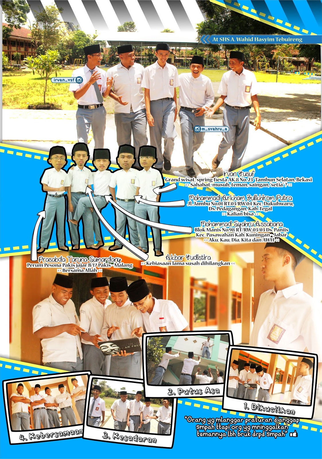 Contoh Desain Buku Tahunan/Yearbook | Maipit Jos