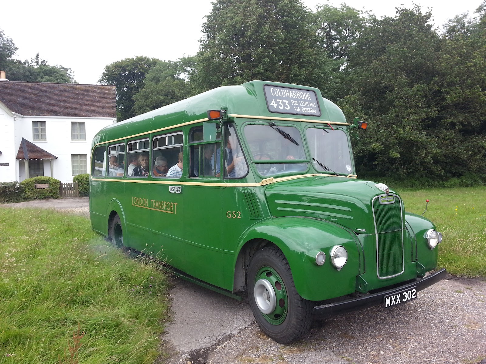 Dorking-old-things: The Old Green Bus