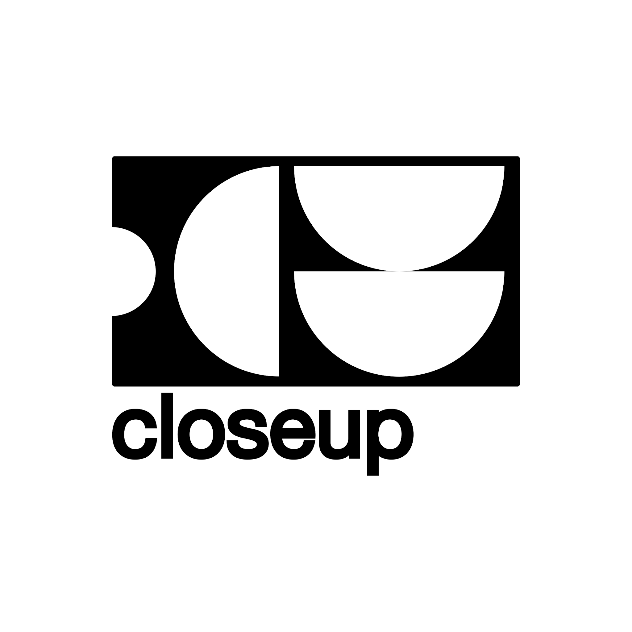 Abi Beckram: Initial logo concepts for the Closeup pitch