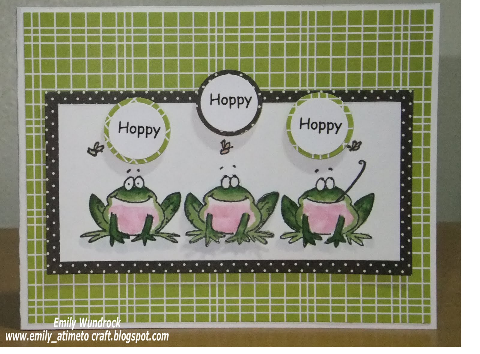 Emily's Expressions: Birthday Card for Hubby 2011