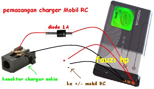 MODIFIKASI BATERAI MOBIL RC - Belajar Elektronika