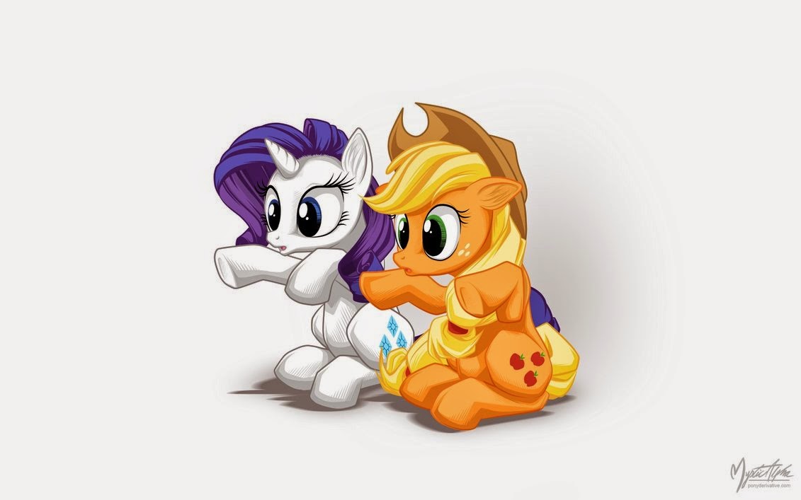 Rarity and applejack png - qerypirate