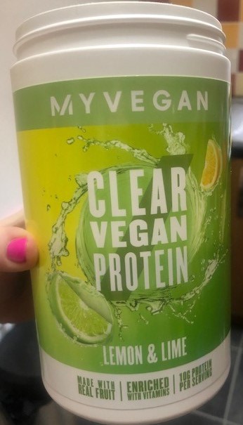 Alien on Toast: Review: MyVegan (MyProtein) Clear Vegan Protein Powder