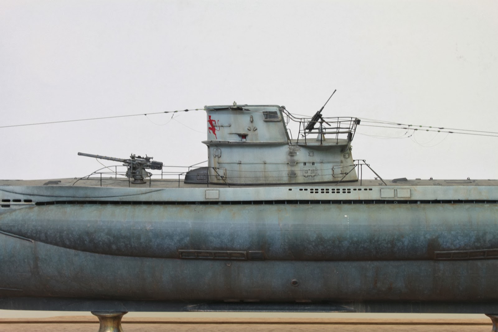 Master Models: U-552 back on the bench!